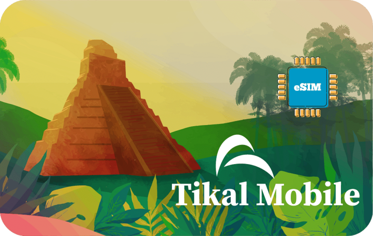 Tikal Mobile 3 GB – 30 Days – Tahlava Esim